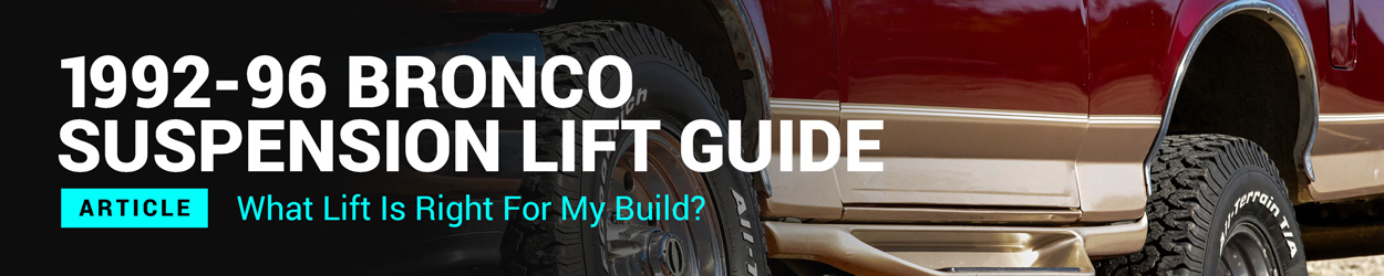 1992-1996 Ford Bronco Suspension - LMR.com