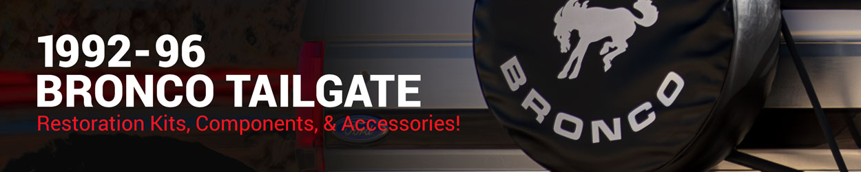 1992-1996 Ford Bronco Tailgate Parts - LMR.com
