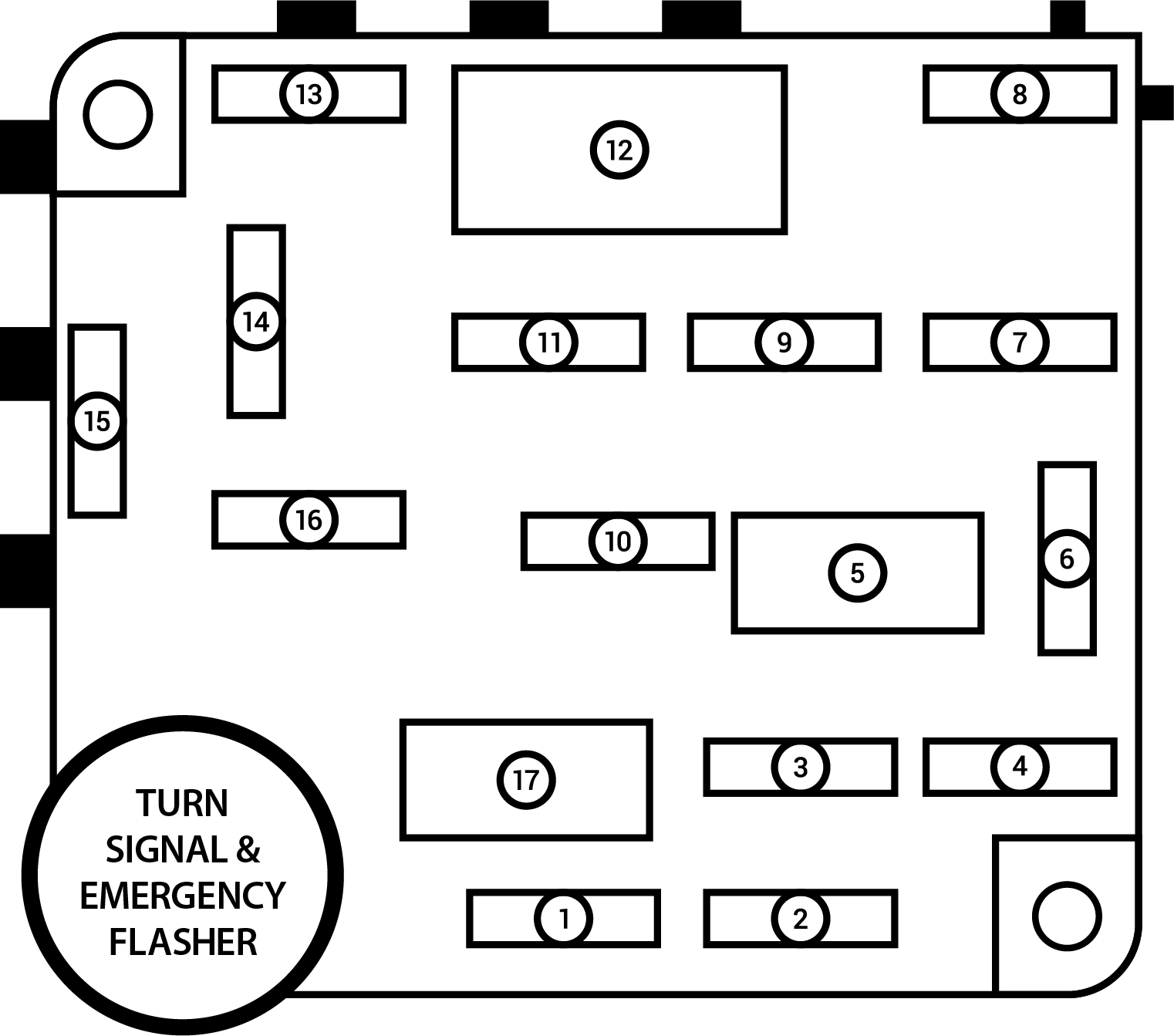 1970 Mustang Fuse Box Diagram