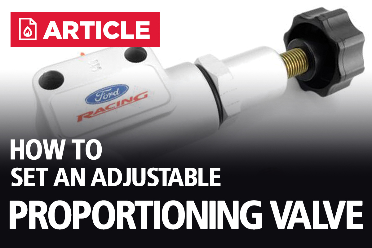 1979 Ford F150 Proportioning Valve