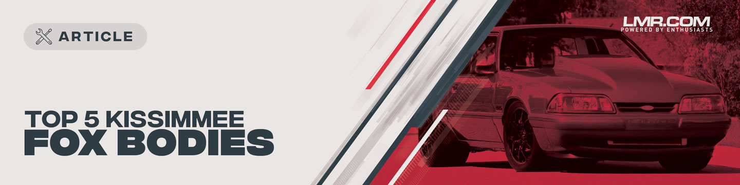 5 Highest Priced Fox Bodies At Mecum Kissimmee 2022