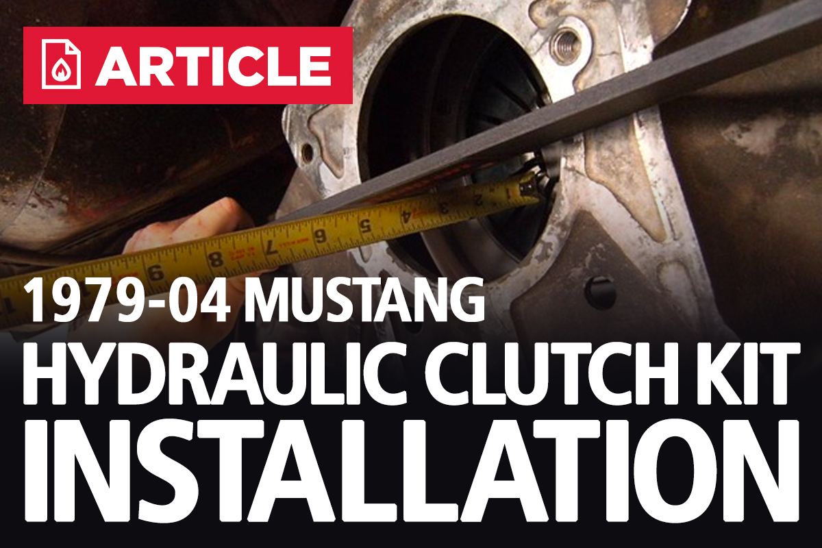 Easy Pull Clutch Kit Install