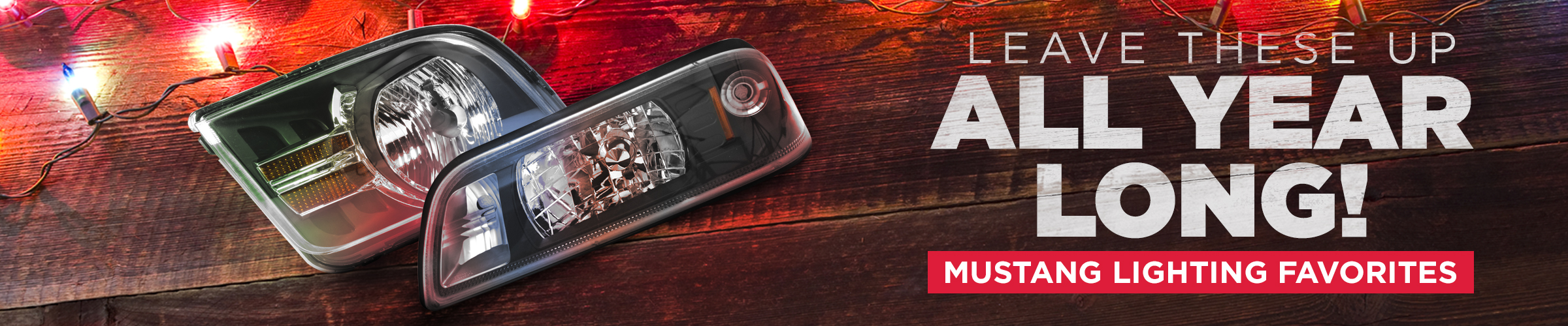 Mustang Lights, Mustang Headlights, Mustang Taillights & LEDs