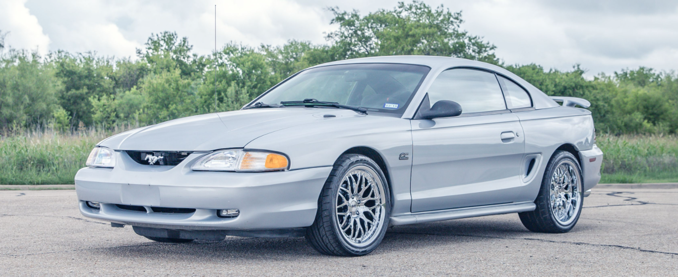 1996 Ford Mustang Silver